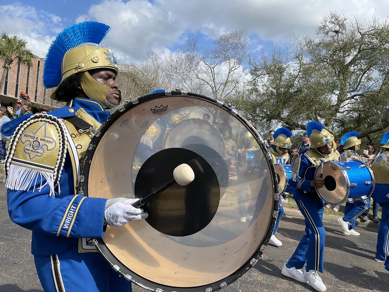 The Krewe of UNO Rolls Through Campus With Annual Mardi Gras Parade ...